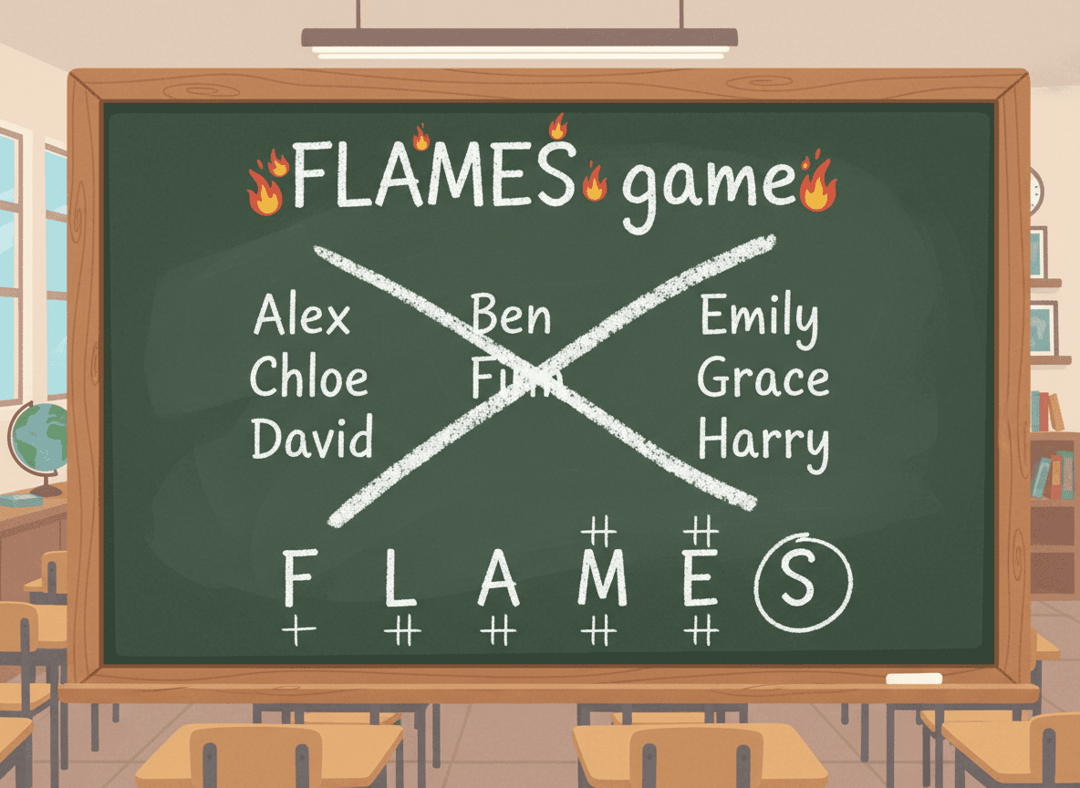 About FLAMES Game - The Story Behind the Classic Game | FLAMES Game